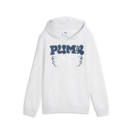 Puma Hoodie Jungen Gr&ouml;&szlig;e 128 marine / wei&szlig;