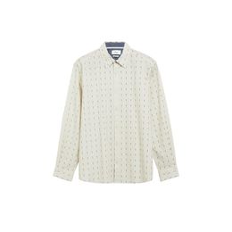 s.Oliver Hemd Herren Gr&ouml;&szlig;e S beige / greige / schwarz