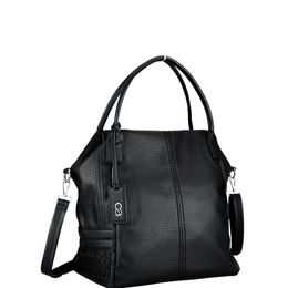 Collezione Alessandro Schultertasche 'Basilico' Damen Gr&ouml;&szlig;e One Size schwarz