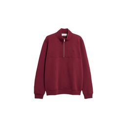 armedangels Pullover WAARLO FLEECE Herren Gr&ouml;&szlig;e S dunkelrot
