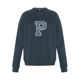 POLO SYLT Sweatshirt male size M Blue / Turquoise / White