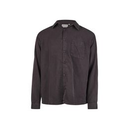 Cleptomanicx Button Up Shirt 'Easy' male size S Dark grey