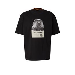 BOSS Shirt 'Wagon' male size 4XL Pastel yellow / Light grey / Black