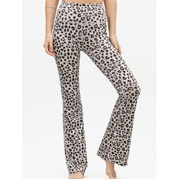 Hey Honey Leggings 'Flared Leggings' Damen Gr&ouml;&szlig;e M beige