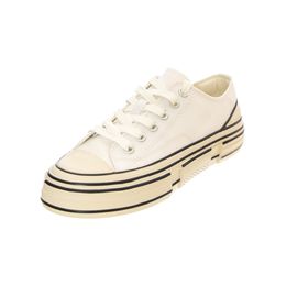 Jeffrey Campbell Sneakers 'JC Play Endorphin-H Canvas White Shoes' female size 41 White