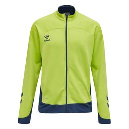 Hummel Sportsweatjacke 'Lead' Herren Gr&ouml;&szlig;e M navy / hellgr&uuml;n