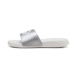 Puma Beach & Pool Shoes female size 40.5 Silver / White