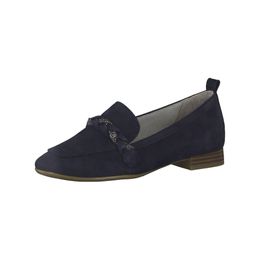 Tamaris Wide Fit Classic Flats female size 39 Navy