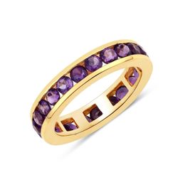 Rafaela Donata Ring Damen Gr&ouml;&szlig;e 54 gold / lila