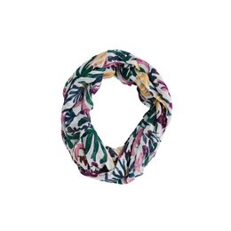 Seasalt Cornwall Tube Scarf 'Wilcove' female size One size Yellow / Dark green / Pink / Off white