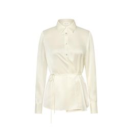 Lilysilk Bluse 'Vielseitiges Hemd aus Seiden-Charmeuse' Damen Gr&ouml;&szlig;e M wei&szlig;