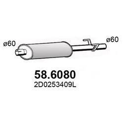 Asso Mittelschalld&auml;mpfer 586080 f&uuml;r VW
