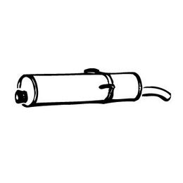 VEGAZ Endschalld&auml;mpfer pgs86 f&uuml;r Peugeot