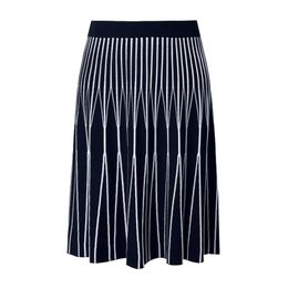 Ulla Popken Rock Damen Gr&ouml;&szlig;e 50/52 schwarz / wei&szlig;