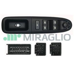MIRAGLIO Schalter, Fensterheber 121pgp76005 vorne links f&uuml;r Peugeot