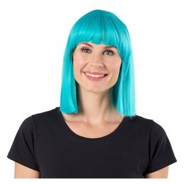 buttinette Longbob-Per&uuml;cke, aqua