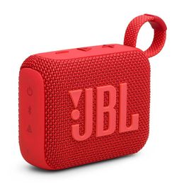 JBL Bluetooth-Lautsprecher &raquo;GO 4&laquo; Mono (Bluetooth 4,2 W) rot Multi-Speaker-Verbindung von Auracast