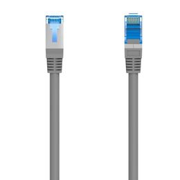Hama LAN-Kabel &raquo;Netzwerkkabel CAT-6, 1 Gbit/s, F/UTP geschirmt 10 m&laquo; RJ-45 (Ethernet) 1.000 cm grau Geeignet und gepr&uuml;ft f&uuml;r Gigabit-Ethernet (10/100/1000 