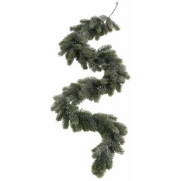 OTTO home Winterliche Kunstpflanze &raquo;Weihnachtsdeko, Weihnachtsgirlande&laquo; Girlande, leicht gefrostet, L&auml;nge 180 cm gr&uuml;n Kunststoff B/H/L: 175cm