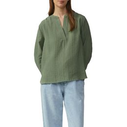 s.Oliver Damen s.Oliver Shirtbluse mit 3/4-&Auml;rmeln und im Tunika-Look gr&uuml;n 36