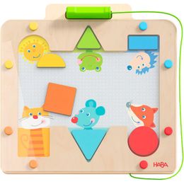 Haba Spiel &raquo;Vario Formen mit geometrischen Motivpl&auml;ttchen&laquo; bunt Einheitsgr&ouml;&szlig;e Spiel