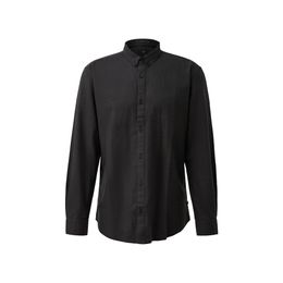 QS Button Up Shirt male size L Dark grey
