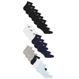 Fila Socken 18er Pack Damen Gr&ouml;&szlig;e 39/42 navy / grau / schwarz / wei&szlig;