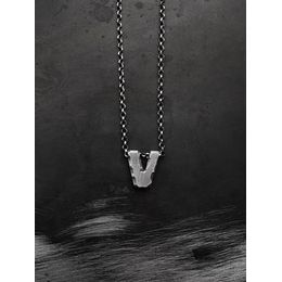 Reytel Kette 'Letter V' Herren Gr&ouml;&szlig;e 50 cm silber