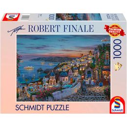 Schmidt Spiele Puzzle &raquo;Robert Finale, Santorini Sonnenuntergang&laquo; Made in Germany bunt Einheitsgr&ouml;&szlig;e