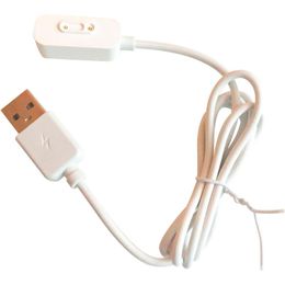 Smartwatch-Ladekabel &raquo;Charger for XGO3 (Jungle Model)&laquo; USB Typ A 80 cm wei&szlig; L&auml;nge: 80 cm