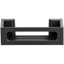 Wenko Ablageelement &raquo;Turbo-Loc Bralia&laquo; Befestigen ohne Bohren schwarz ABS-Kunststoff B/H/T: 30cm x 8,5cm x 12cm
