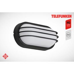 Telefunken LED Au&szlig;en-Wandleuchte &raquo;PALMA&laquo; schwarz-wei&szlig; Einheitsgr&ouml;&szlig;e