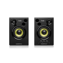 Hercules Lautsprecher &raquo;DJMonitor 42&laquo; ( Bass- und Lautst&auml;rkeregelung 40 W) schwarz