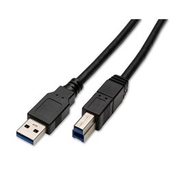 Captiva USB-Kabel &raquo;Kabel USB Kabel A-Stecker B-Stecker schwarz 2m USB-A auf USB-B&laquo; schwarz