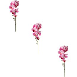 Creativ green Kunstblume &raquo;Orchidee Phalaenopsis&laquo; rosa Obermaterial: 100% Polyethylen B/H/L: 86cm, 3 Stk.