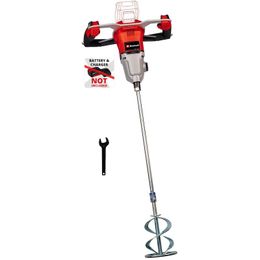 Einhell R&uuml;hrwerk &raquo;TP-MX 18-2 Li BL - Solo&laquo; ohne Akku und Ladeger&auml;t rot Kunststoff 2-Gang Getriebe f&uuml;r ein hohes Drehmoment und hohe Mischleistung