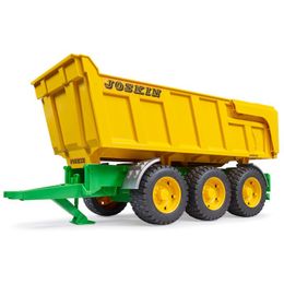 Bruder Spielfahrzeug-Anh&auml;nger &raquo;Wannenanh&auml;nger 46 cm Joskin 3 Achsen (02212)&laquo; Made in Europe gelb Einheitsgr&ouml;&szlig;e Spielfahrzeug-Anh&auml;nger