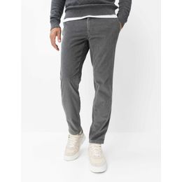 Brax Herren Chino Style PHIL SILVER, grau, Gr. 33/34
