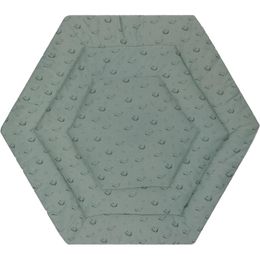 fillikid Laufgittereinlage &raquo;6-eck Jersey&laquo; gr&uuml;n Obermaterial: 100% Baumwolle. F&uuml;llung: 100% Polyester Einheitsgr&ouml;&szlig;e