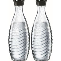 SodaStream Wassersprudler Flasche passend f&uuml;r die SodaStream Modelle Crystal und Penguin transparent Glas 600ml