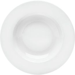 Van Well Suppenteller &raquo;Teller Set, Gourmet&laquo; sp&uuml;lmaschinenfest und mikrowellengeeignet, Porzellan, &Oslash; 22,5 cm wei&szlig; Porzellan 22,5cm