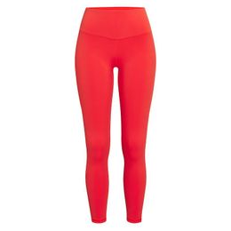 Lascana Active Damen LASCANA ACTIVE Funktionsleggings mit Shaping-Eins&auml;tzen rot L, N-Gr