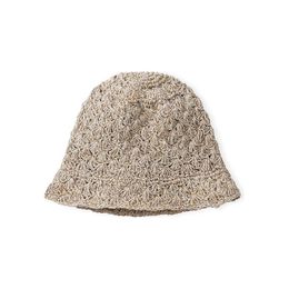 CARE BY ME Hut in Beige/ Wei&szlig; - 47% | Damen-muetzen-caps