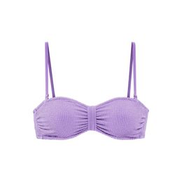 Venice Beach Damen Bandeau-Bikini-Top &raquo;Addison&laquo; in trendiger Strukturware L (40/42), N-Gr