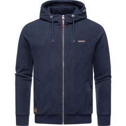 Ragwear Zip-Up Hoodie 'Natte' male size S Navy