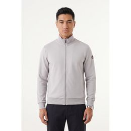 COLMAR Herren Sweatjacke &raquo;MENS SWEATJACKET&laquo; mit geripptem Stehkragen, aus Baumwolle, Regular Fit S