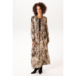 Aniston Casual Damen Aniston CASUAL Maxikleid mit farbharmonischen Blumendruck - NEUE KOLLEKTION 38, N-Gr