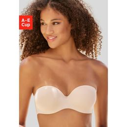Lascana Multiway-BH &raquo;, Dirndl-BH, T-Shirt-BH, tr&auml;gerloser BH, Schalen-BH&laquo; mit verschiedenen Tragevarianten, BH ohne Tr&auml;ger, gro&szlig;e Gr&ouml;&szlig;en beige 85, Cup