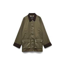 V&eacute;ro Moda Vero Moda Damen Langjacke &raquo;VMWALES JACKET NOOS&laquo; Kunstfaser gr&uuml;n M