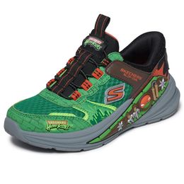 Skechers Jungen Slip-On Sneaker &raquo;HYPER-QUEST&laquo; Schlupfschuh, Halbschuh, Slip ins, Gr&ouml;ssenschablone zum Download blau 38